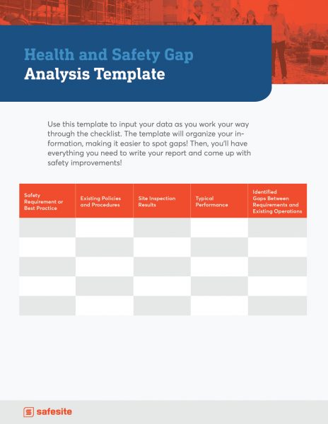 Gap Analysis Tool: The Proactive Safety Improvement Guide (Checklist ...