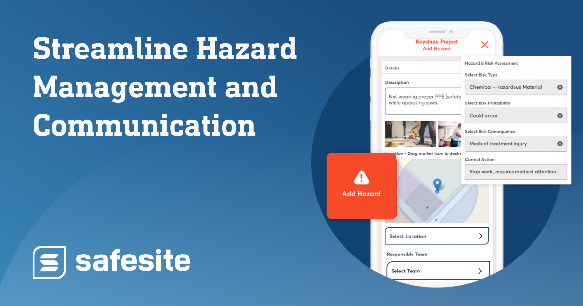 Hazard Management - Safesite